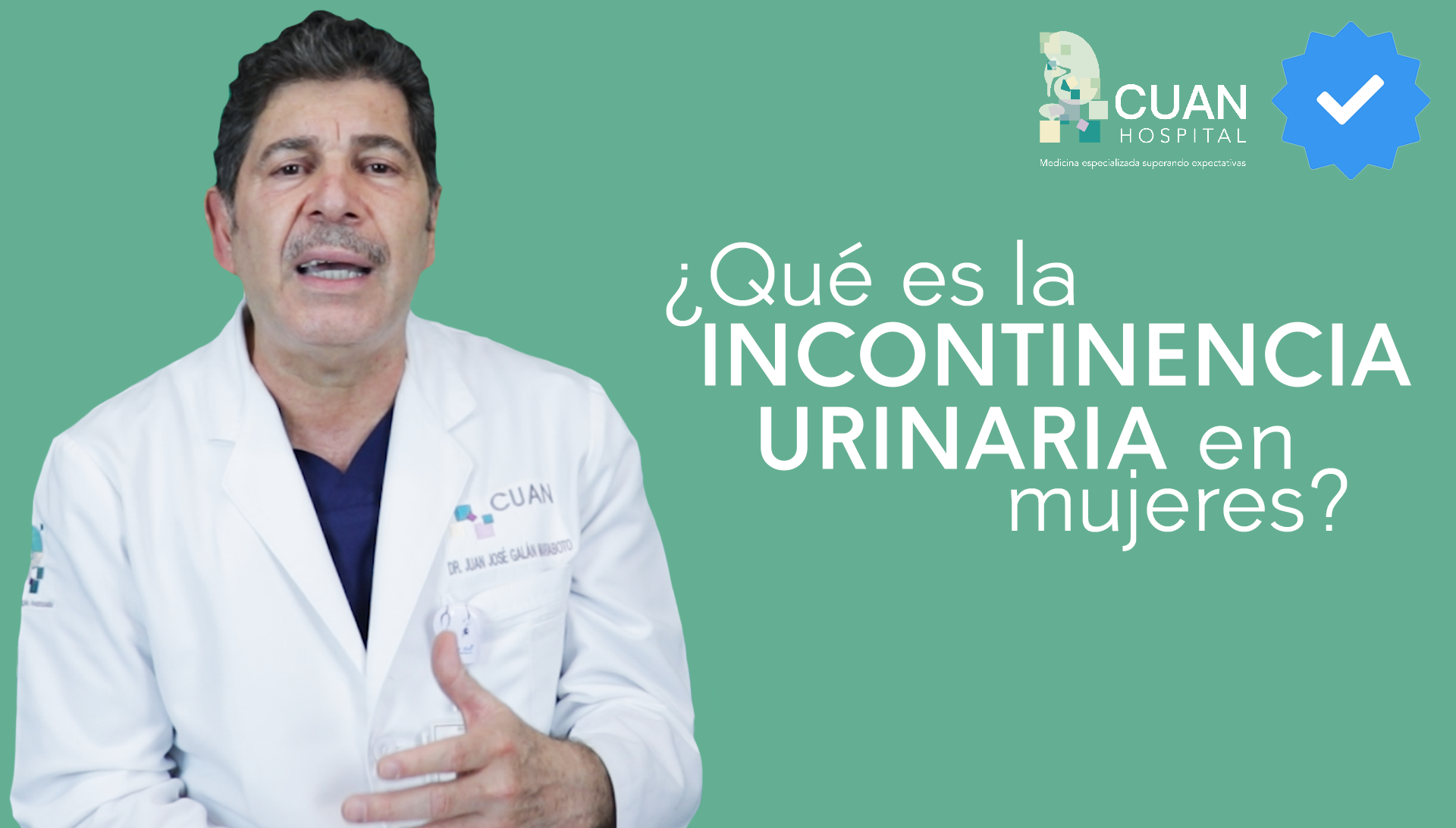 ¿Qué es la incontinencia urinaria en las mujeres? - CUAN Hospital - Centro de Urología Avanzada ...